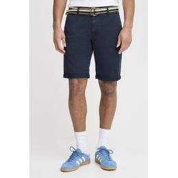 Shorts Blend "BHBruno", Herren, Gr. XL, US-Gr&ouml;&szlig;en, navy, Web, 97% Baumwolle, 3% Elasthan, unifarben, regular fit kurz, Hosen Shorts, Chino Shorts mit G&uuml;rtel
