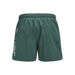 Jack & Jones JACK & JONES Badeshorts 'JPSTMaui' Herren Gr&ouml;&szlig;e S smaragd / wei&szlig;