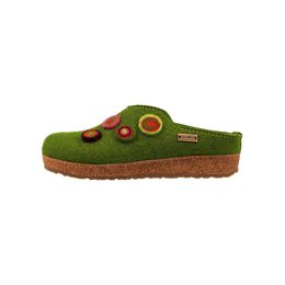 Haflinger Clogs 'Grizzly Kanon' Herren Gr&ouml;&szlig;e 35 gr&uuml;n