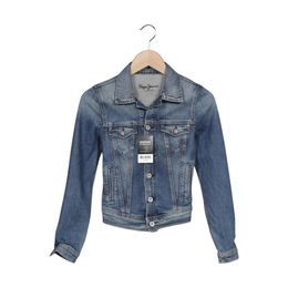 Pepe Jeans Jacke Damen Gr&ouml;&szlig;e XS Second Hand blau