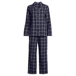 Seidensticker Pajama 'Classic Flanell' female Blue size XXL
