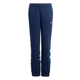 adidas originals Hose 'Santiago' Jungen Gr&ouml;&szlig;e 128 blau / navy / wei&szlig;