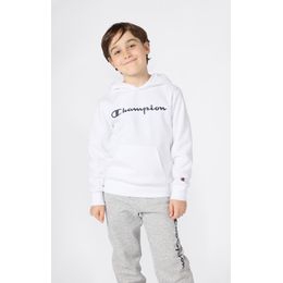 Champion Jungen Kapuzensweatshirt "SPORTWEAR HOODIE Standard Fit"wht, ns, Gr. S, Obermaterial: 54% Baumwolle, 46% Polyester, Sweatshirts, für Kinder
