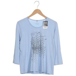Rabe Langarmshirt Damen Gr&ouml;&szlig;e XL Second Hand hellblau