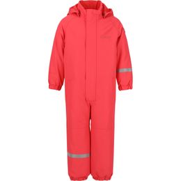 ZIGZAG M&auml;dchen Schneeoverall "Vally", pink, Gr. 110, 100% Polyester, Overalls, mit wasser- und winddichter Membran