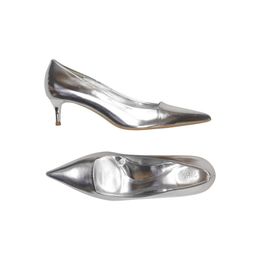 Zara Pumps Damen Gr&ouml;&szlig;e 39 Second Hand silber