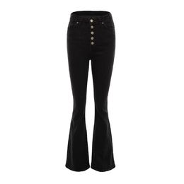 Trendyol Jeans Damen Gr&ouml;&szlig;e 30/31 black denim