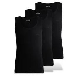 BOSS f&uuml;r Herren. 50542132 3er-Pack schwarze Classic-T-Shirts (L), Heimtextilien, Baumwolle, &Auml;rmellos / Hosentr&auml;ger