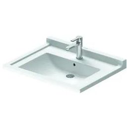 Duravit Waschtisch Starck 3 Vital 70cm, 1 Hahnloch, 0309700000, Farbe: Wei&szlig;
