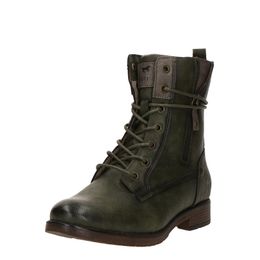 Mustang Schn&uuml;rstiefelette Damen Gr&ouml;&szlig;e 40 khaki Winterschuhe