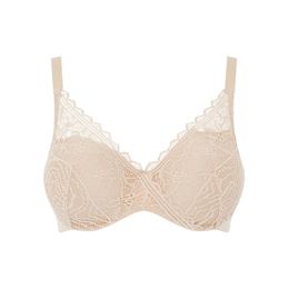 Chantelle Bra 'Easy Feel Floral Touch' female Beige size 75