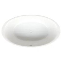 BetteEve Oval Badewanne, Einbauversion, 1800x1000x450mm, 6043-000AS, Farbe: Wei&szlig; mit Antirutsch Sense