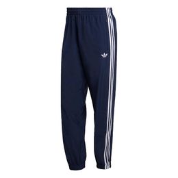 adidas originals Hose 'Firebird' Herren Größe 40/42 navy / weiß