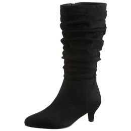 Aniston Stiefel Damen Größe 36 schwarz Winterschuhe