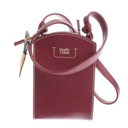 Chlo&eacute; Chlo&eacute; Abendtasche Damen Gr&ouml;&szlig;e One Size Second Hand bordeaux