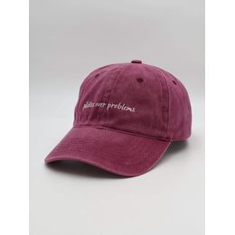Grippyglow Cap 'pilates over problems' female Purple size Onesize