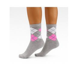 Lycille Socks female Grey size 37-41