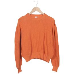 Kauf Dich Gl&uuml;cklich Pullover Damen Gr&ouml;&szlig;e L Second Hand orange