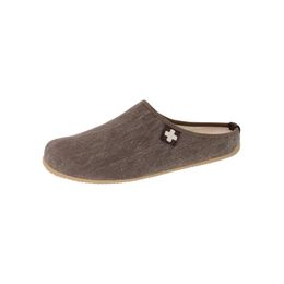 Living Kitzb&uuml;hel Living Kitzb&uuml;hel Slippers 'Jute Cotton Gipfelkreuz' female Brown size 40