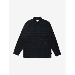 Prosto Shirt 'Check' Herren Gr&ouml;&szlig;e M navy