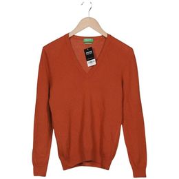 United Colors Of Benetton Pullover Damen Gr&ouml;&szlig;e S Second Hand orange