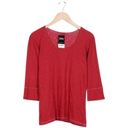 Gr&uuml;ne Erde Langarmshirt Damen Gr&ouml;&szlig;e S Second Hand rot