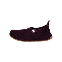Living Kitzb&uuml;hel Living Kitzb&uuml;hel Slippers 'Schurwolle' female Purple size 36