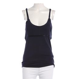Brunello Cucinelli Top / Seidentop Damen Gr&ouml;&szlig;e L Second Hand navy