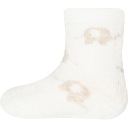 Ewers Socken M&auml;dchen Gr&ouml;&szlig;e 16/17 beige / wei&szlig;