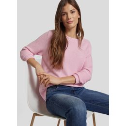 Rabe Damen Rundhalspullovermandelbl&uuml;te, Gr. 46, unifarben, Strick, Obermaterial: 52% Polyester, 42% Baumwolle, 6% sonstige Fasern, Pullover, in