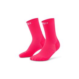 CEP Core Run Mid Cut Socks 5.0 Bekleidung Damen pink