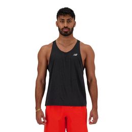 New Balance Athletics Tank Bekleidung Herren schwarz