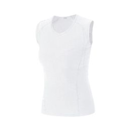 Gore Baselayer Sleeveless Shirt Bekleidung Damen wei&szlig;