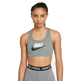 Nike Swoosh Dri-Fit Sports Bra Bekleidung Damen schwarz