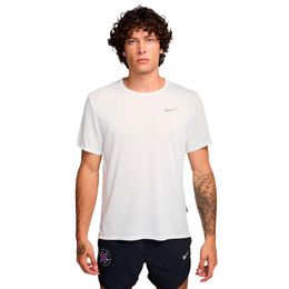 Nike Miler Breathe Dri-Fit Tee Bekleidung Herren wei&szlig;