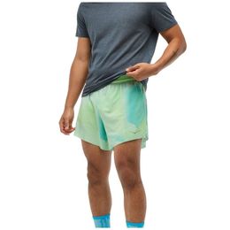 Hoka One One Hoka Glide 5'' Short Bekleidung Herren grün