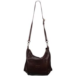 The Bridge Handtasche gross Leder Damen Gr&ouml;&szlig;e One Size Second Hand braun