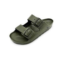 THIES Mules 'THIES 1856 Ecofoam Sandal' female Green size 43