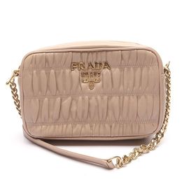 Prada Schultertasche / Umh&auml;ngetasche Damen Gr&ouml;&szlig;e One Size Second Hand braun
