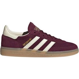 Adidas Low-Top Sneaker - Handball Spezial W Maroon/crewht/goldmt - Gr. US_12 - in Rot - f&uuml;r Damen