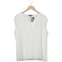 comma, COMMA T-Shirt Damen Gr&ouml;&szlig;e XL Second Hand wei&szlig;