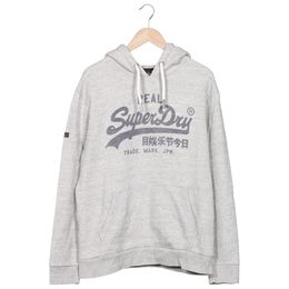 Superdry Kapuzenpullover Herren Größe XXL Second Hand grau
