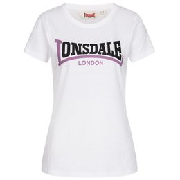 Lonsdale Shirt 'Achnavast' female White size XL