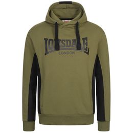 Lonsdale Sweatshirt Herren Gr&ouml;&szlig;e L oliv / schwarz