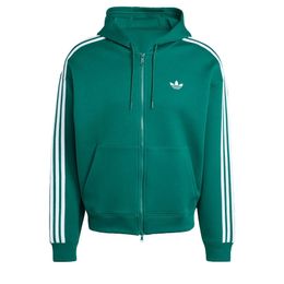 adidas originals Zip-Up Hoodie 'Adicolor Spacer' male Green size XL