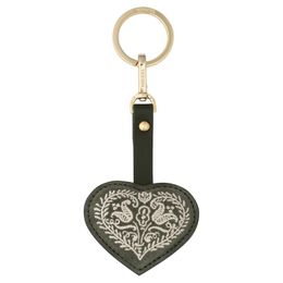 Roeckl Key Ring 'HERZBLATTL' female Green size One Size