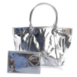 Burberry Handtasche Damen Gr&ouml;&szlig;e One Size Second Hand silber