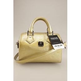 MCM Handtasche klein Damen Gr&ouml;&szlig;e One Size Second Hand gelb