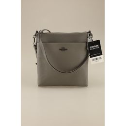 Coach Handtasche klein Leder Damen Gr&ouml;&szlig;e One Size Second Hand grau