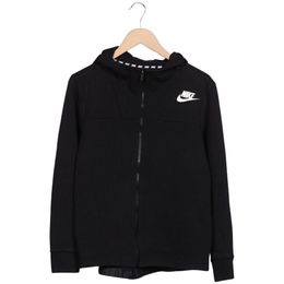 Nike Kapuzenpullover Damen Größe S Second Hand schwarz